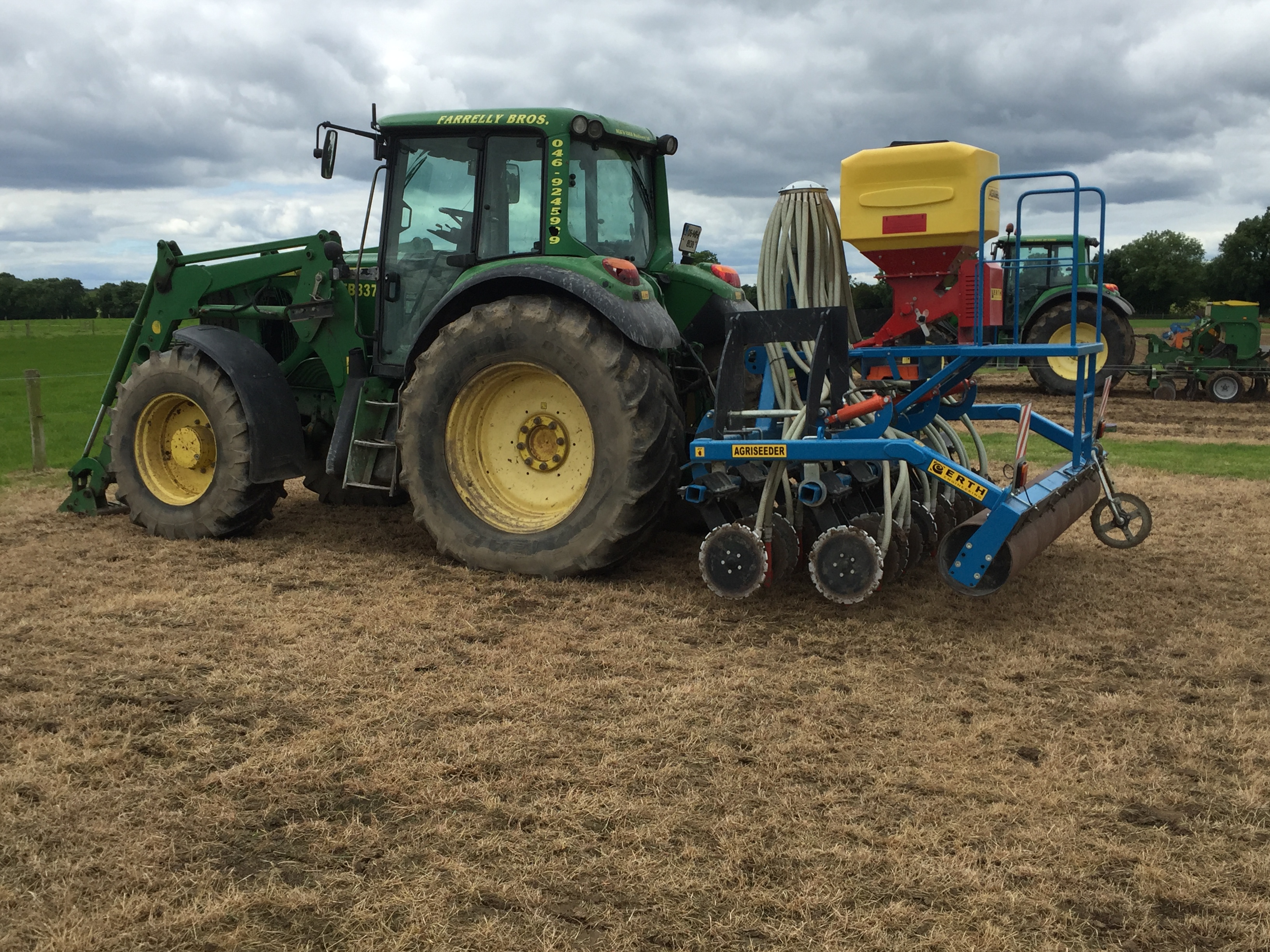 Pics: Thinking of reseeding? Check out the options available here ...