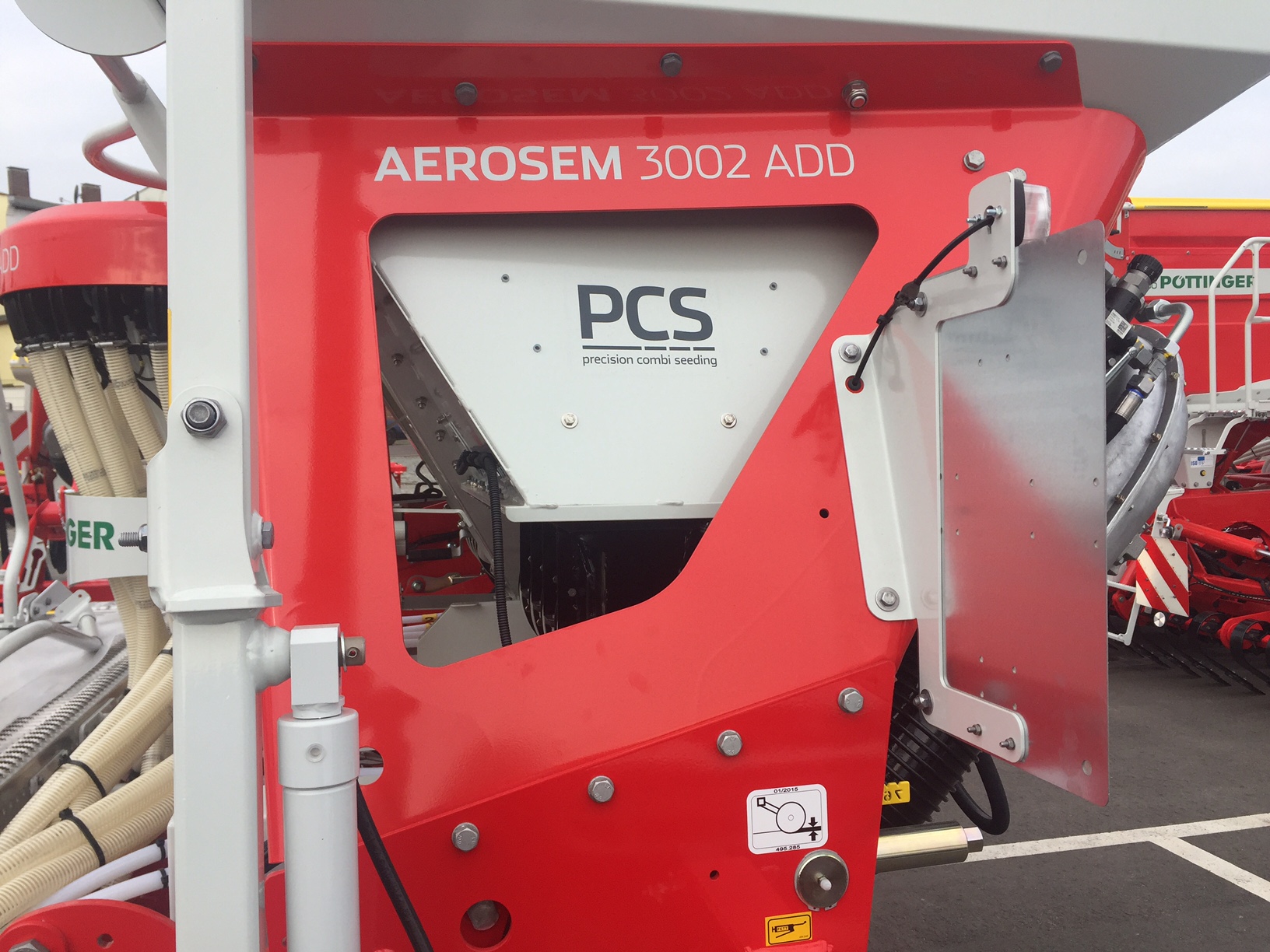 'Multi-purpose' Pottinger seed drill that can sow...almost anything ...