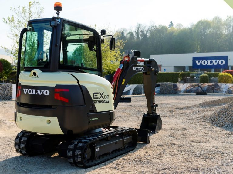 Watch: Volvo's 100% electric mini-digger in action - Agriland.ie