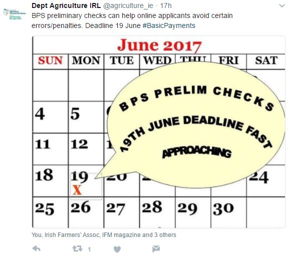 Deadline for BPS preliminary checks fast approaching - Agriland.ie