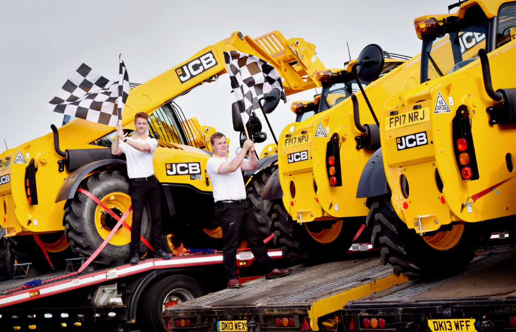 JCB machines drafted in for British Grand Prix - Agriland.ie