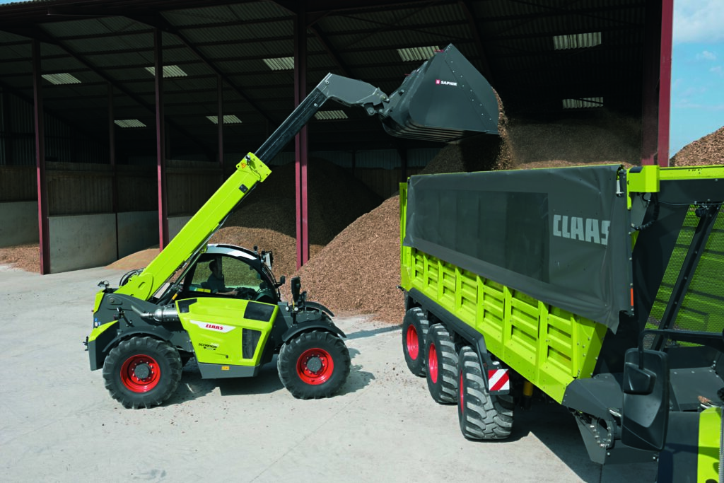 Pics: Check out this new 'Claas' telehandler - courtesy of Liebherr ...