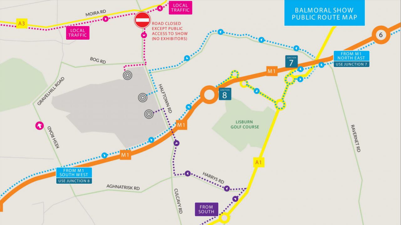 Going to Balmoral Show this week? Here’s how to get there - Agriland.ie