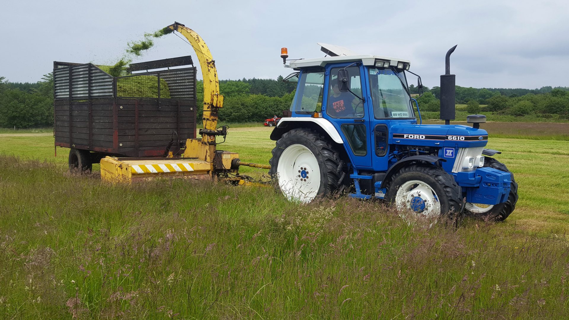 Top 'drawer' tractors? Silage from the eras at 'Mogeely' day out ...