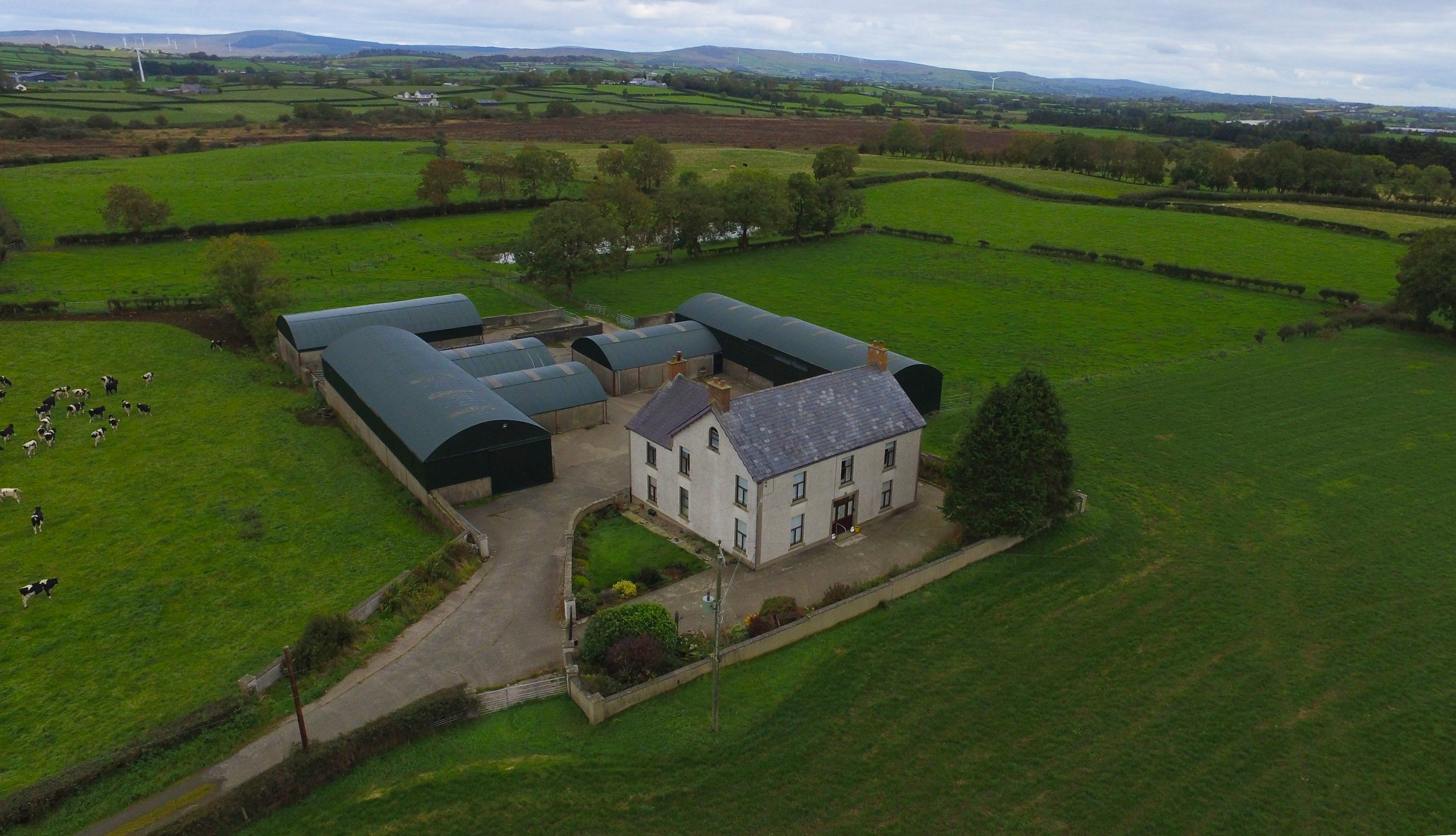Extensive 98ac residential farm with well-maintained outbuildings ...