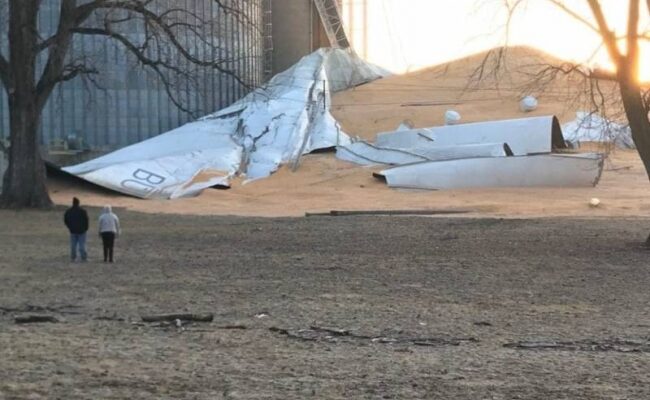 21,000t grain bin collapses in US - Agriland.ie
