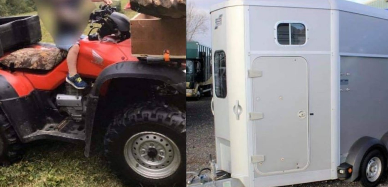 Gardaí investigate theft of trailer and quad from yard - Agriland.ie