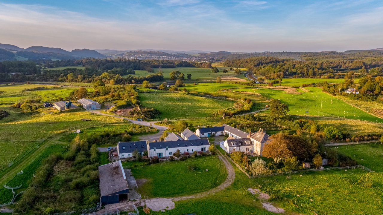 Change of scene: Diverse farm portfolio with 238ac and 10 holiday ...