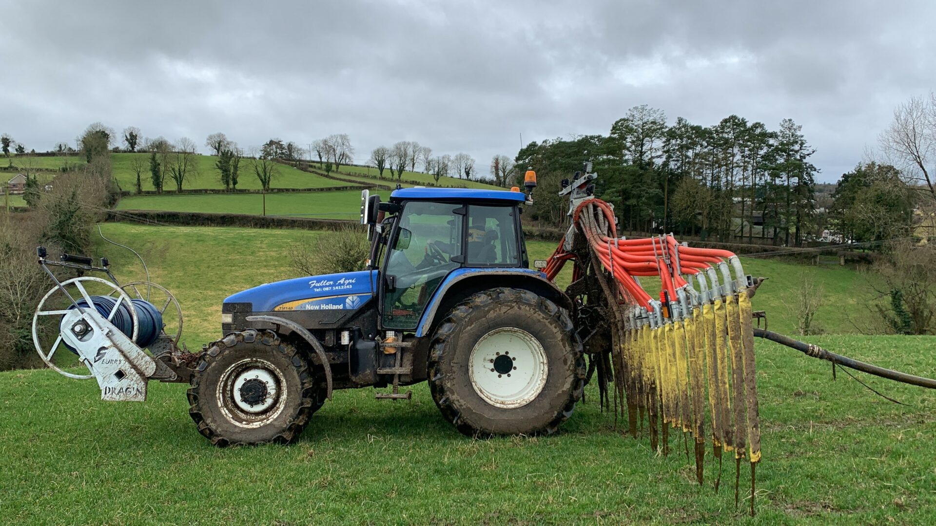 Video: Young agri-contractor's LESS umbilical slurry setup