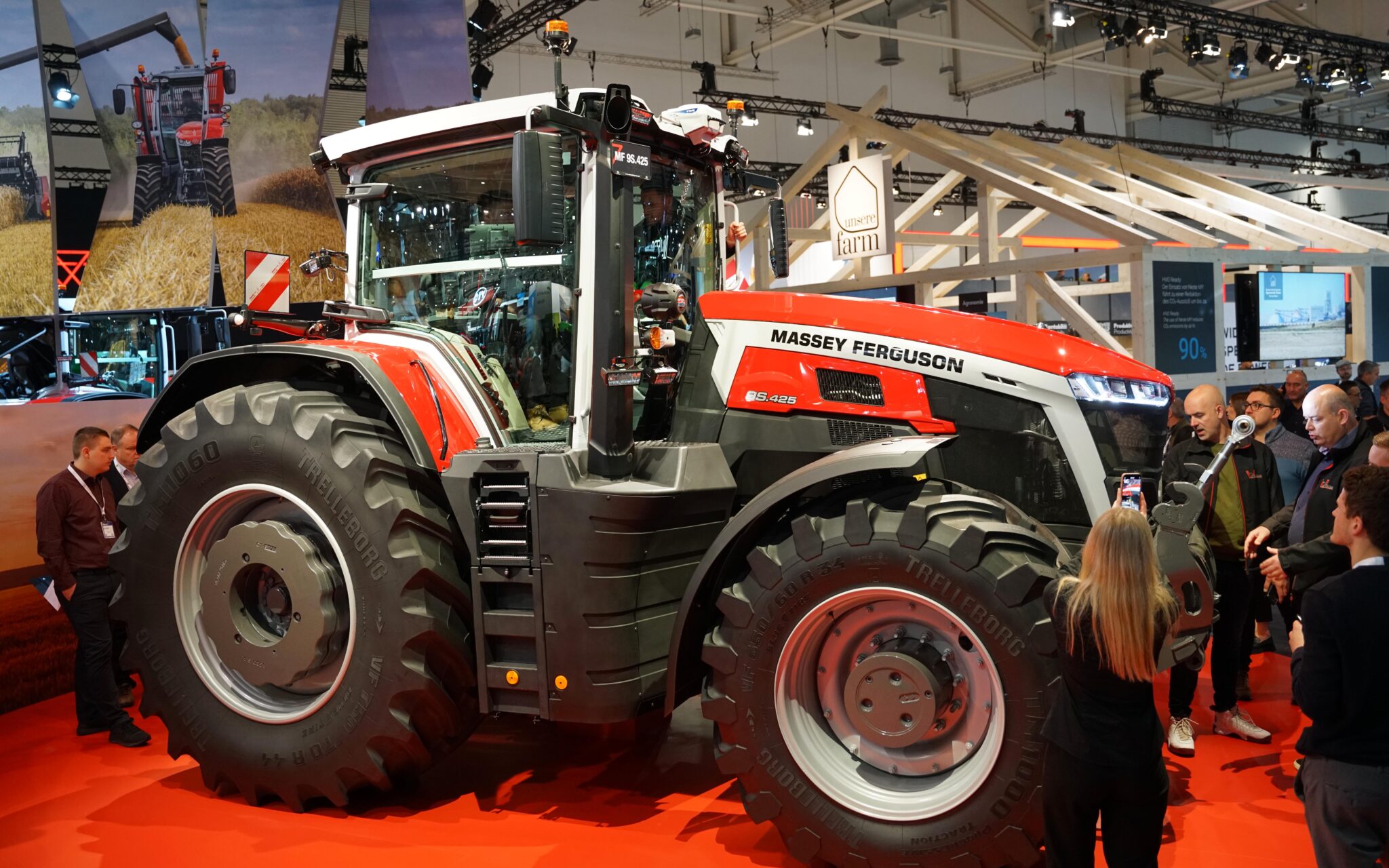 Massey Ferguson 9S series breaks cover at Agritechnica - Agriland.ie