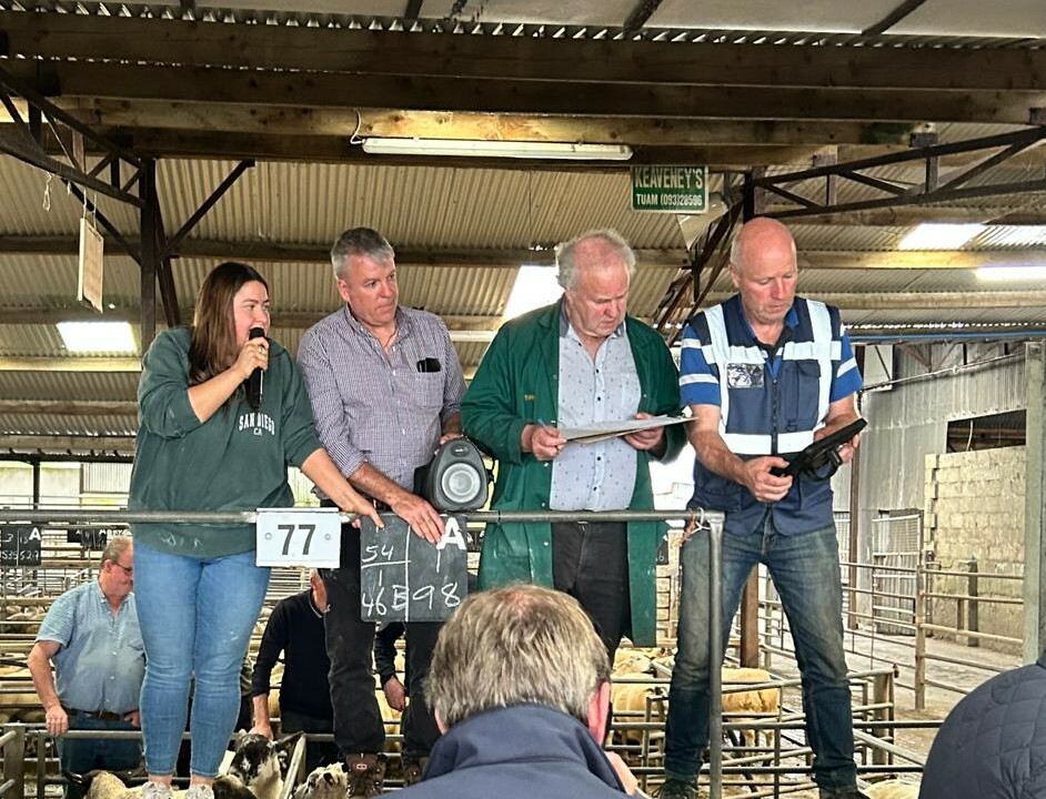 Stepping up to auctioneer at Tuam Mart at 23 years old - Agriland.ie
