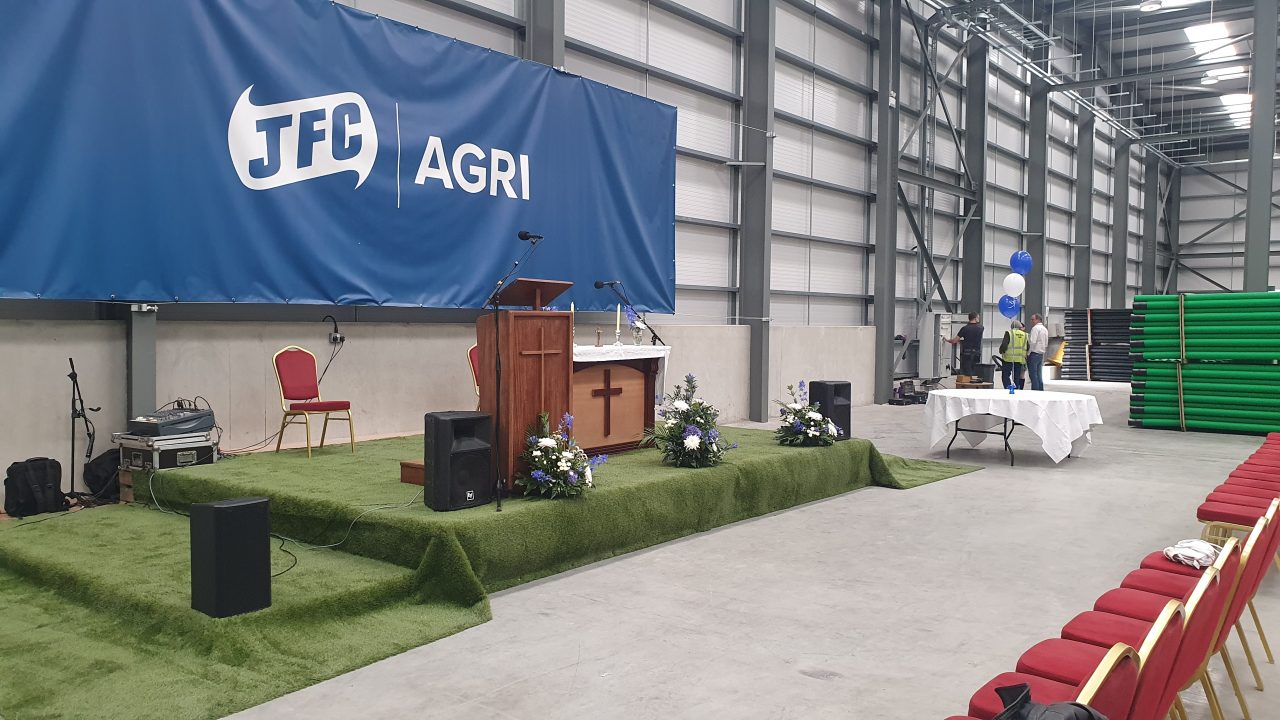 Watch: Buckets to calf feeders as JFC launches new facility