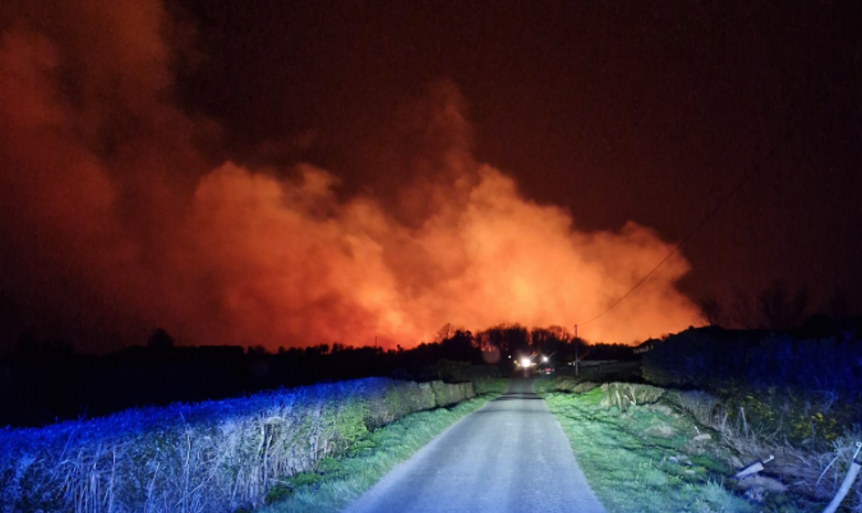 Watch: Public urged to be 'ultra aware' after Westmeath bog fire ...
