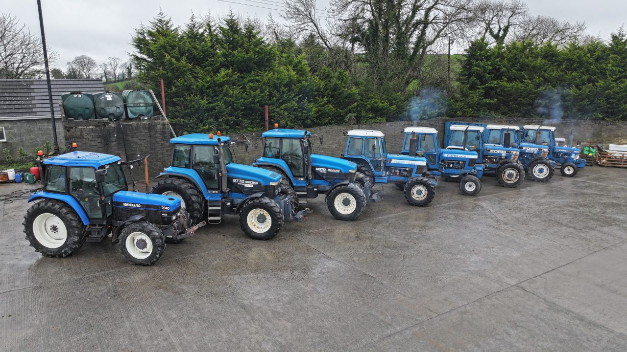 Vintage tractors for sale at Northern Ireland auction - Agriland.ie
