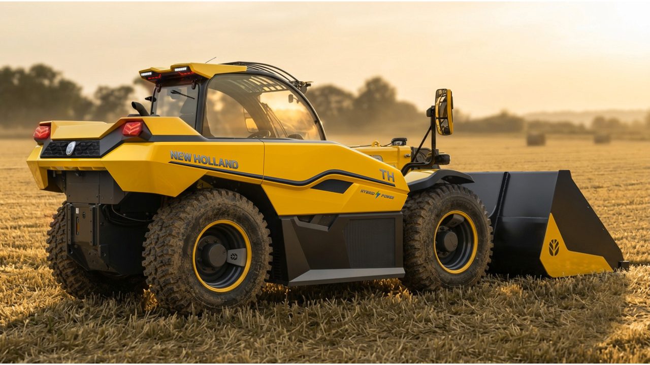 New Holland hybrid telehandler prototype wins international design ...