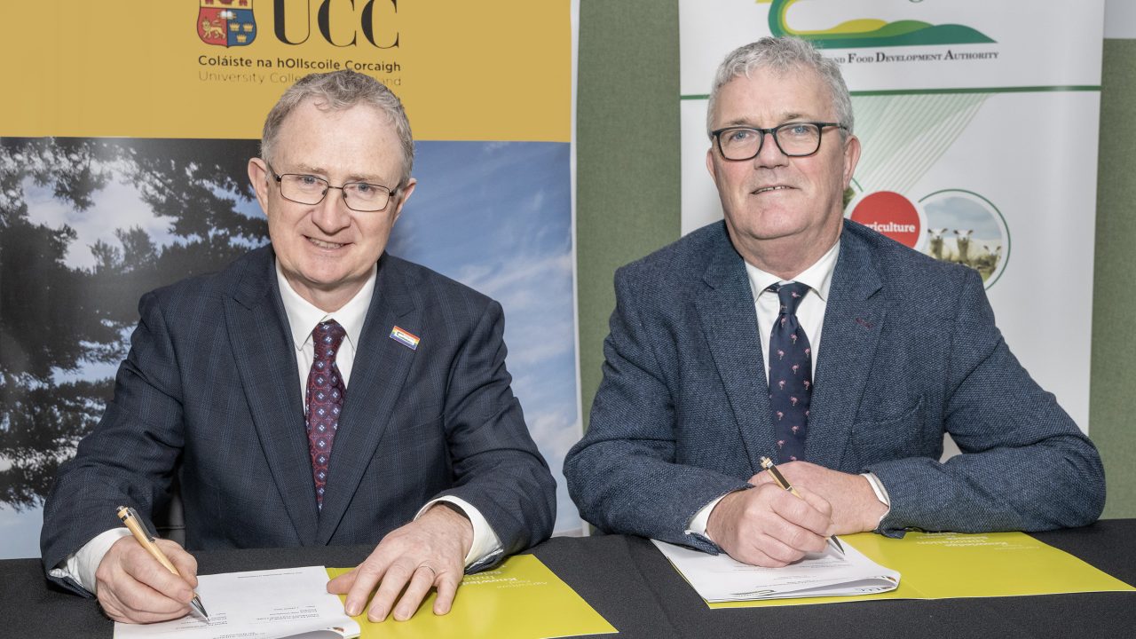 Teagasc and UCC sign updated Memorandum of Understanding - Agriland.ie